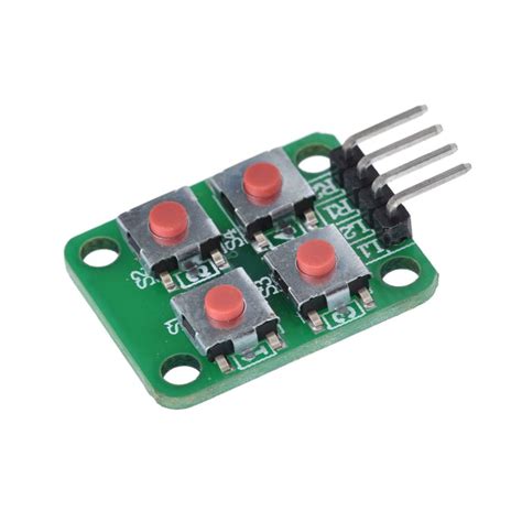 4 Button 2x2 Matrix Keypad Module I2c Interface For Robotics Iot Rees52