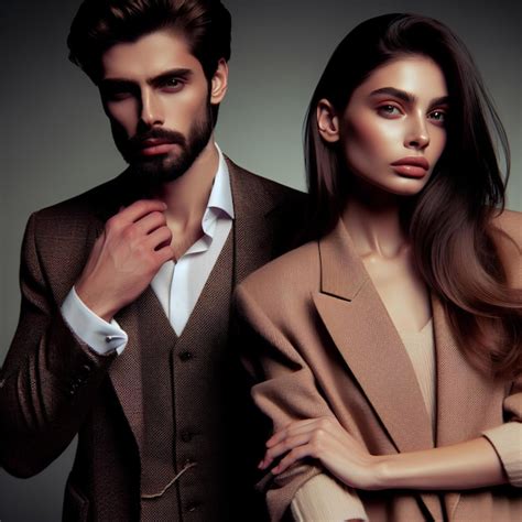 Premium Photo Modern Fashion Modeling Men And Women