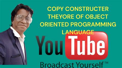 Copy Constructer Of Object Oriented Programming Language C Youtube