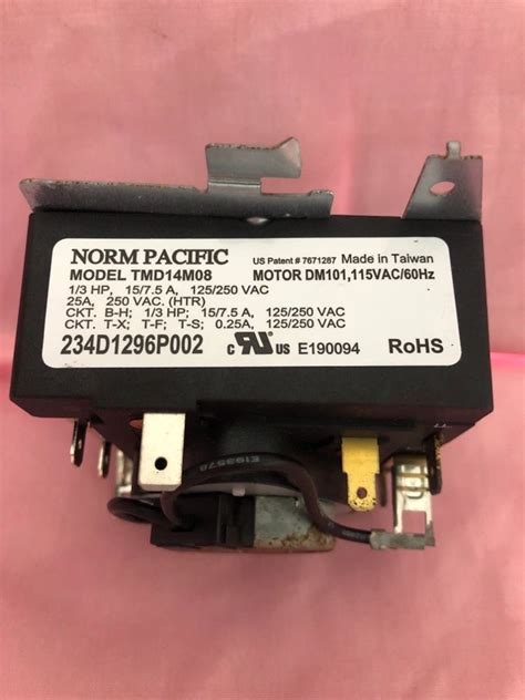Ge Dryer Timer 234d1296p002