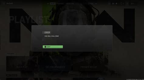 Sometimes I Get Kicked On The Loading Screen With This Error Rmodernwarfareii