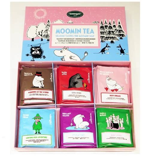 Чай Nordqvist Moomin Way Tea Assortment 36 пак — купить в интернет магазине по низкой цене на