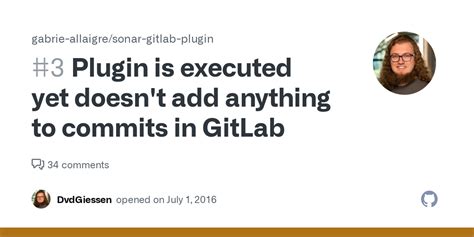 Plugin Is Executed Yet Doesnt Add Anything To Commits In Gitlab