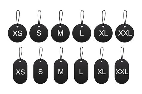 Premium Vector Xs S M L Xl Xxl Clothing Size