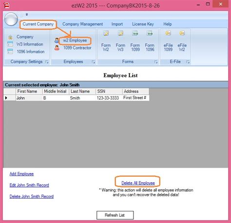 Form W How To Import W Data From Spreadsheet