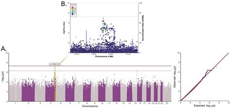 Additive Single Variant Analysis With Minimal Adjustment A Manhattan