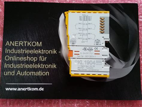 Beckhoff KL TwinSAFE Channel Digital Input Module Andre Ertel ANERTKOM Industrial