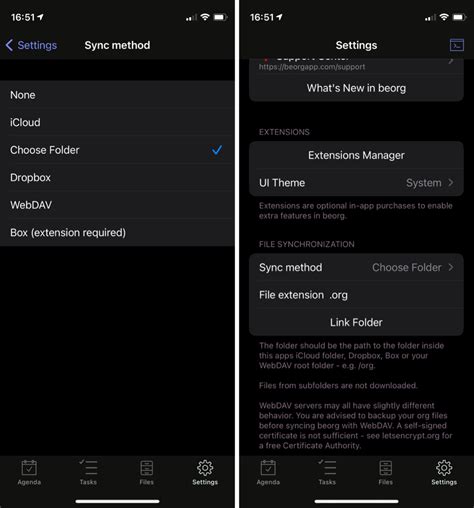 Syncing Beorg With A Git Repo Managed By Working Copy Beorg