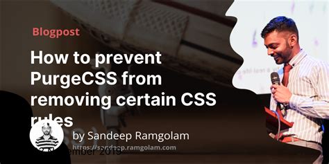 How To Prevent Purgecss From Removing Certain Css Rules