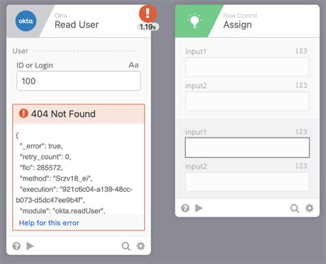 how to add error handling to a flow and continue execution when an