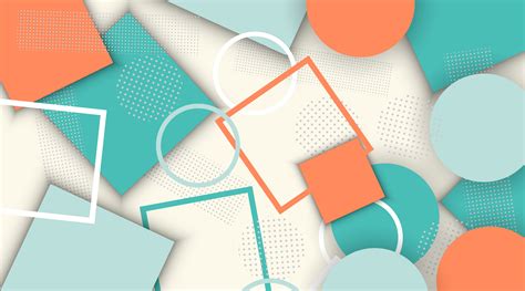 Abstract Memphis Background Geometric Elements 675104 Vector Art At Vecteezy