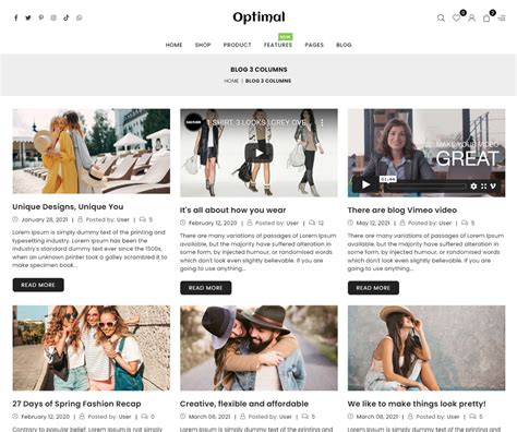 Optimal Demo Multipurpose Ecommerce Bootstrap 5 Html Template