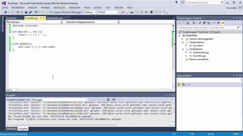 C Tutorial 018 Extern German Youtube