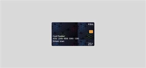 Ihtiram Khan On Linkedin I Just Develope This Debit Card Design In