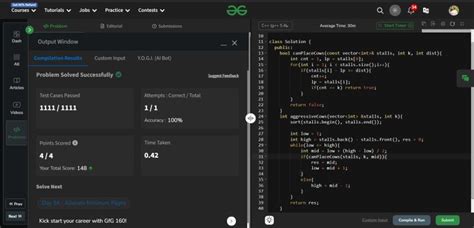 Prachi Kumari On Linkedin Gfg160 Day33 Geekstreak2024 Gfg160 Womenintech Aggressivecows