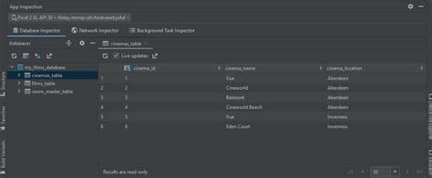 Github Finlaymacandroid Roomdb Myfilms An Example Android Project