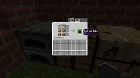 Cara Membuat Smithing Table Di Minecraft Gamedaim