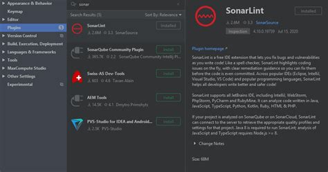Madhus Blog Improve Your Code Quality By Using Sonarlint In Intellij Idea