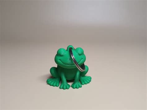 Cute Frog Keychain By Jkjk Makerworld Download Free 3d Models