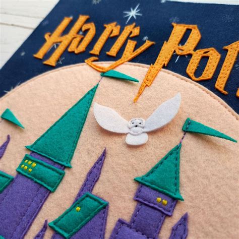 Гарри Поттер Выкройки и мастер класс для книги из фетра Harry Potter Crafts Harry Potter