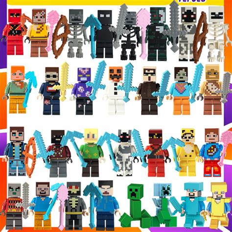 Лего фигурки Майнкрафт 30шт купить на Ozon по низкой цене 1777544989