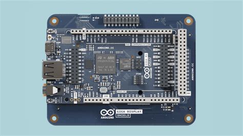 Getting Started With The Giga Display Shield Arduino Documentation