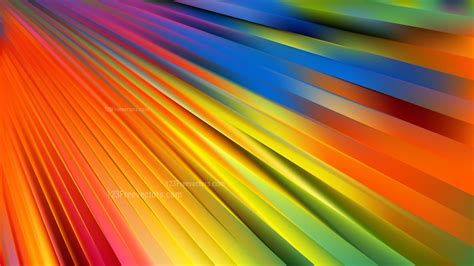 Free Abstract Colorful Diagonal Lines Background Vector Illustration