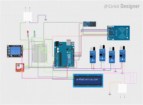 Arduino Based Rfid Car Parking System With Sim800l And Ir Sensors How To Guide And Editable