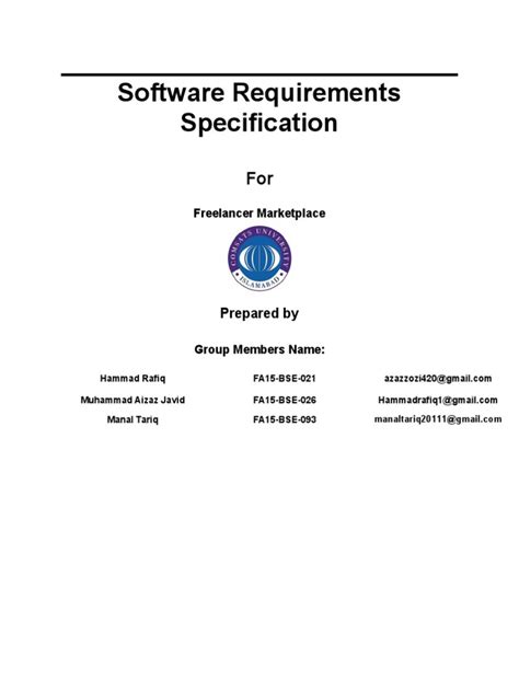 software requirements specification pdf android operating system