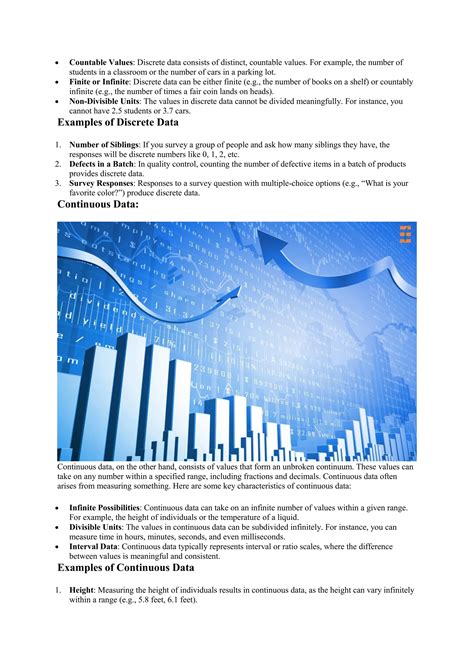 Discrete Data Vs Continuous Data Key Differences Pdf