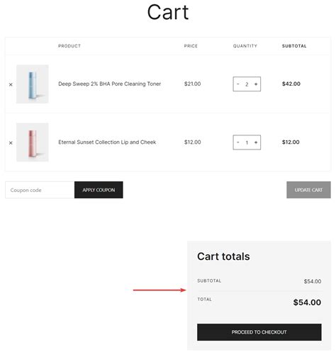 How To Edit The Woocommerce Cart Page Athemes