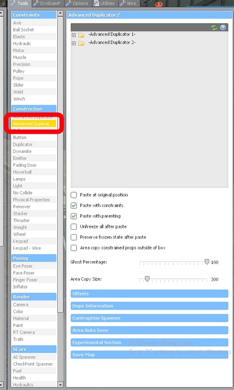 steam community guide how to use advanced duplicator 2 guide