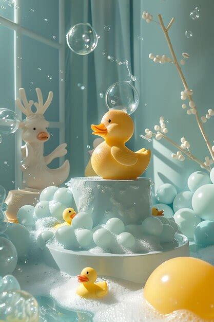 Cracked Soap Bubble Inspired Resin Product Stand With Whimsical And Creative Layout Concept Idea