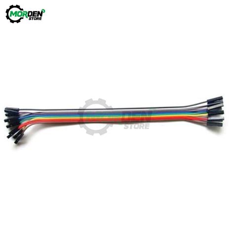 cable de puente dupont de 20cm 10 pines macho a grandado