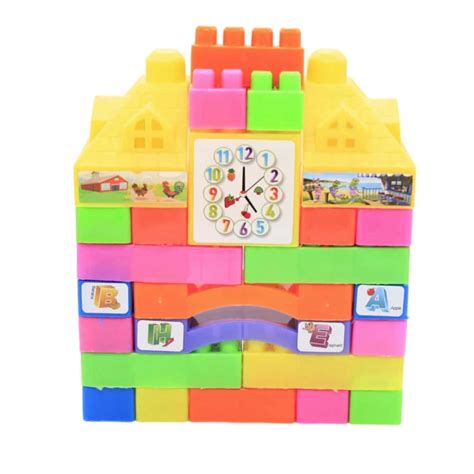 Building Blocks Backpack Back To School Plastic Shape Sorters For Boys And Girls Preschool