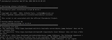 Installation Doesnt Start · Issue 367 · Pterodactyl Installer Pterodactyl Installer · Github