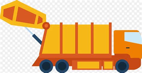 垃圾运输车卡通风格png图片素材下载 图片编号qbdowzoq 免抠素材网