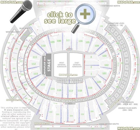 Msg Seating Chart Concert