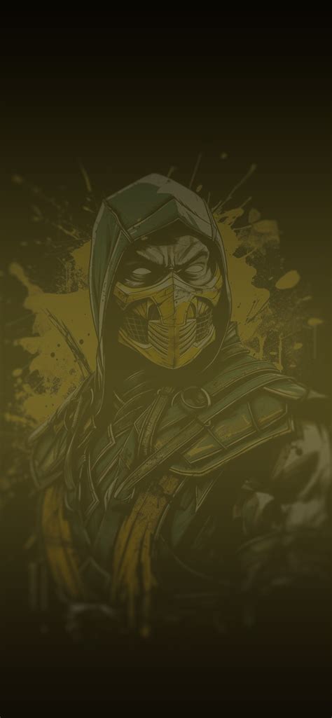Mortal Kombat Scorpion Black Wallpapers Scorpion Wallpapers