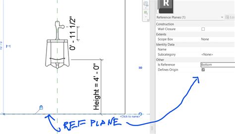 solved parameter driven height of urinal not working autodesk community