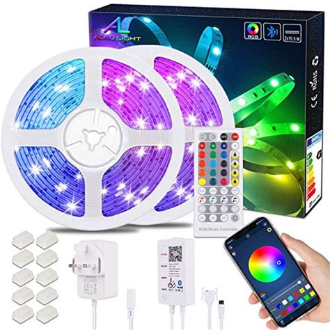 Control LED Strip Lights With APP Bluetooth