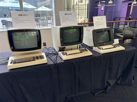 For The Nostalgic… Ibm Terminals 3277 3278 And 3279… 📸 Renan Alexandre
