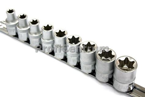 Torx E Socket Wrench Set 1 2 9pc Jonnesway Socket Wrenches Sockets Gm Tools Shop Online