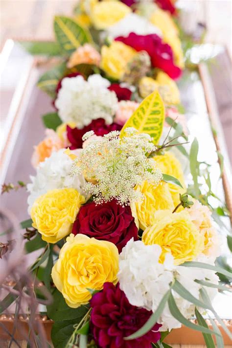 Red And Yellow Wedding 60 Photos