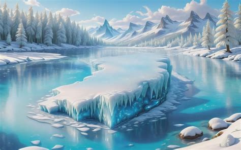 Premium Ai Image A Hyperrealistic Seamless And Repeatable Ice Texture Emerges