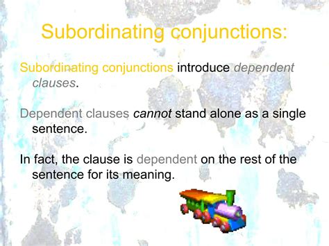 English Grammar Conjunctions Power Point Ppt