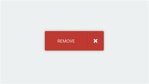 Css Button Concept For Remove And Success W3tweaks