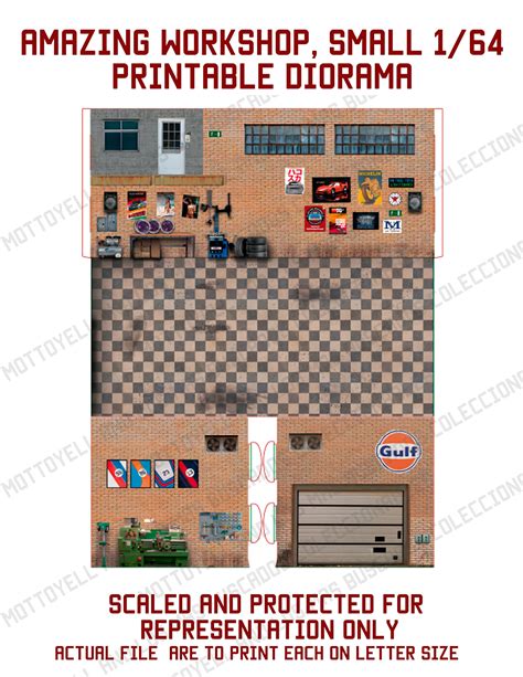 Printable Diorama 164