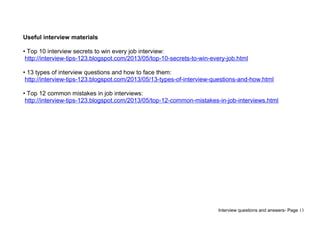Top Data Modeling Interview Questions Answers DOC