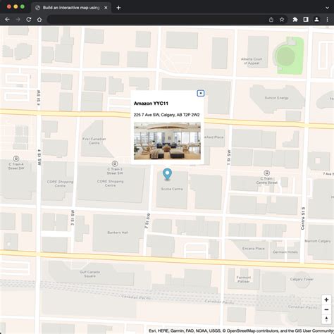 How To Build An Interactive Map Using Amazon Location Service And Maplibre Gl Js Dev Community